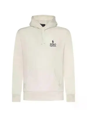 Polo Ralph Lauren Logo-detail Hoodie - White