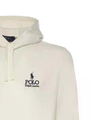 Polo Ralph Lauren Logo-detail Hoodie - White