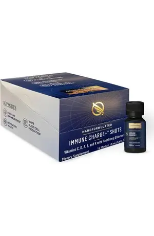 QUICKSILVER SCIENTIFIC Immune Charge Supplement Portable Wellness Shots With Elderberry Vitamins C A D3 And K2 - None