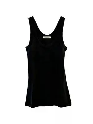 LEMAIRE Scoop-neck Tank Top - Black