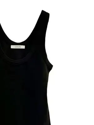 LEMAIRE Scoop-neck Tank Top - Black