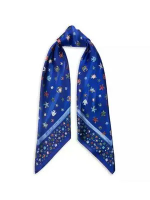 ESHVI Printed Silk Scarf