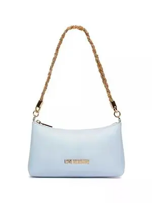 Moschino Twisted Strap Tote Bag - Blue
