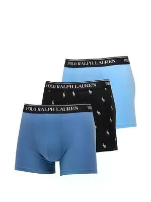 Polo Ralph Lauren Logo-waistband Boxers - Blue