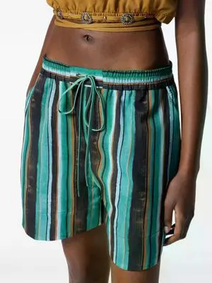Pinko Striped Shorts
