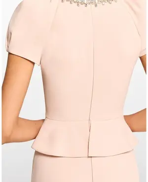 Jenny Packham Nocturne Maxi Dress - Morganite
