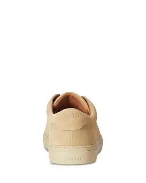 Polo Ralph Lauren Jermain Leather Sneakers - Tan