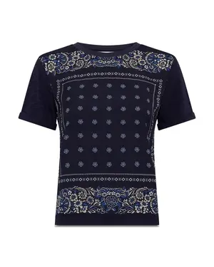 Gerard Darel Manolia Tee - Navy