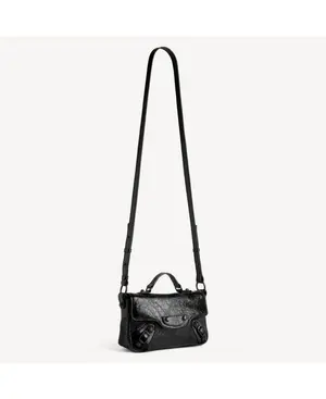 Balenciaga Le City Flap Bag Nano - Black