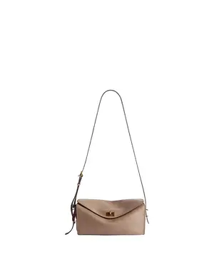 Balenciaga Le 7 Shoulder Bag Medium - Biscuit