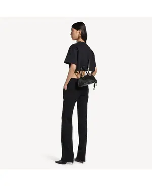 Balenciaga Bolero Bowling Bag Mini - Black