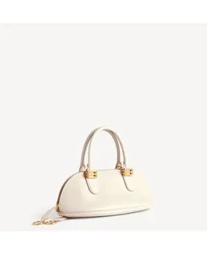 Balenciaga Bolero Bowling Bag Mini - Cream