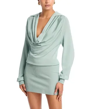 AYA MUSE Vida Cowlneck Dress