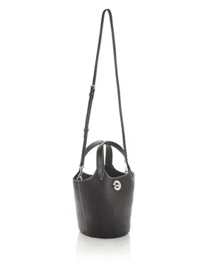 Veronica Beard Anchor Leather Top Handle Bag