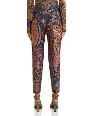 Etro Bristol Trousers - Multi/blue