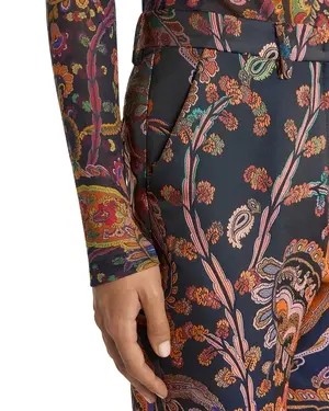 Etro Bristol Trousers - Multi/blue