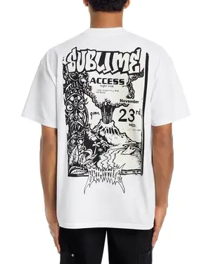 PRIMITIVE SKATE X Sublime Flyer Heavy Weight Tee Exclusive