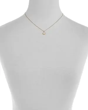 Kate Spade New York Everyday Spade Pave Mini Pendant Necklace