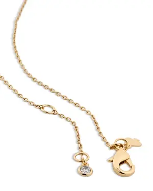 Kate Spade New York Everyday Spade Pave Mini Pendant Necklace