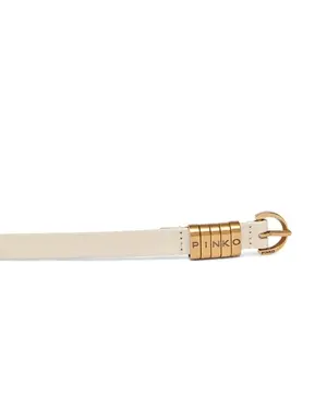 Pinko Saddle Leather Belt - Cq