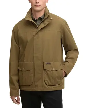 Barbour Leather Outerwear For Men