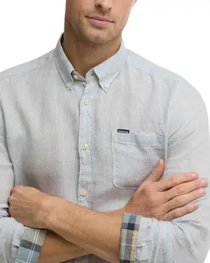 Barbour Linton Pocket Shirt - Slate