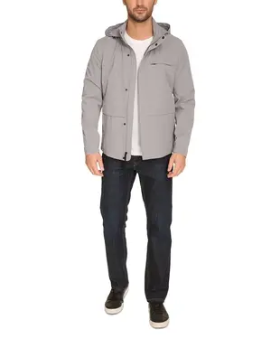 Cole Haan Hooded Windbreaker Jacket