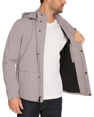 Cole Haan Hooded Windbreaker Jacket