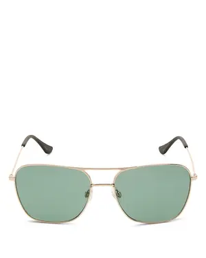 CADDIS Hooper Square Sunglasses, 52mm Exclusive Green