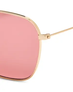 CADDIS Hooper Square Sunglasses, 52mm Exclusive - Pink