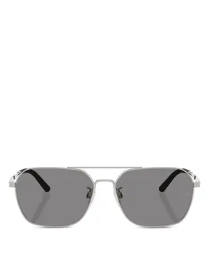 Oliver Spencer R-17 Aviator Sunglasses By - Silver