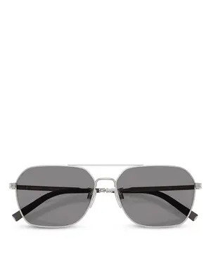 Oliver Spencer R-17 Aviator Sunglasses By - Silver