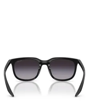 Prada Sport Linea Rossa Pillow Sunglasses - Black