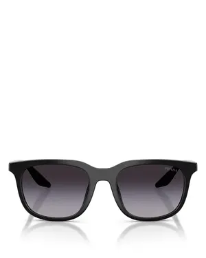 Prada Sport Linea Rossa Pillow Sunglasses - Black