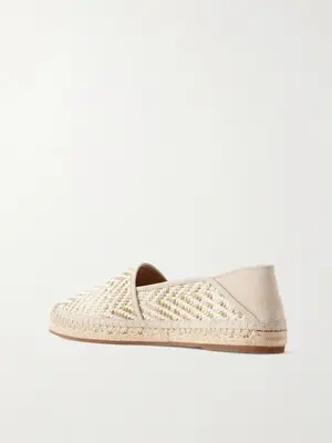 Manolo Blahnik Espadra Raffia Espadrilles