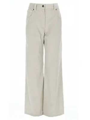 Brunello Cucinelli Corduroy Pants - Ivory