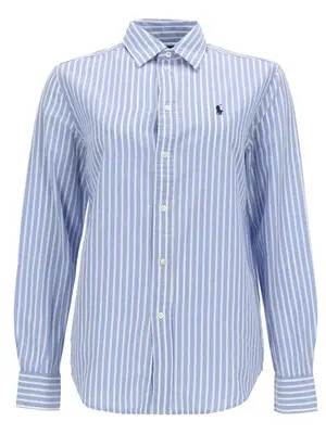 Polo Ralph Lauren Shirt With Logo - Blue