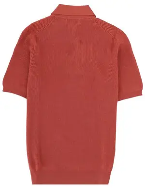 Brunello Cucinelli Cotton Polo - Red