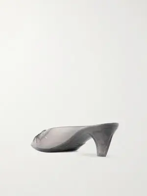 Chloé Ruched Tpu Mules - Gray