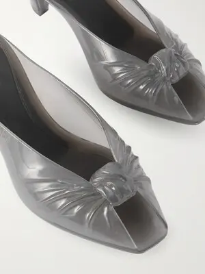 Chloé Ruched Tpu Mules - Gray