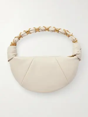 Saint Laurent Amalia Mini Shoulder Bag - Neutrals