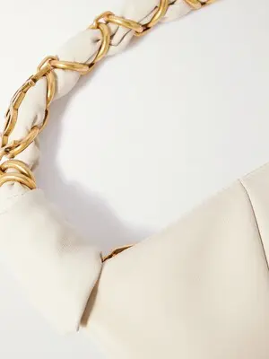 Saint Laurent Amalia Mini Shoulder Bag - Neutrals