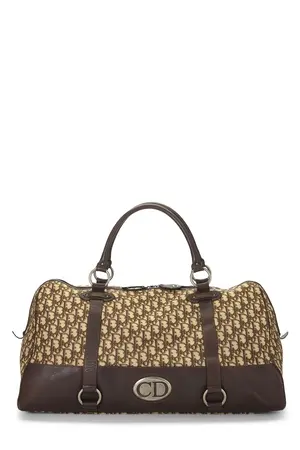 Dior Gold Tone Travel Bags For Women