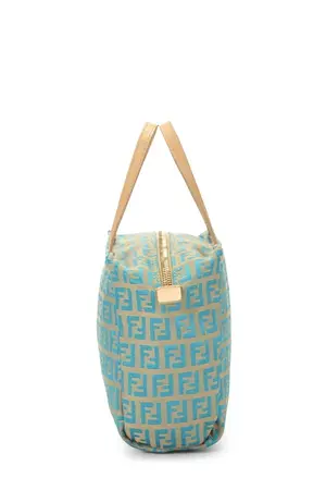 Fendi Zucchino Handbag - Blue