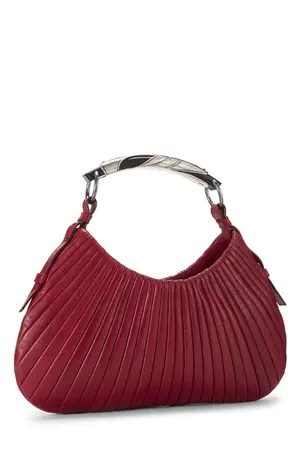 Saint Laurent Leather Pleated Mombasa