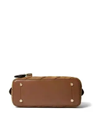 Stella McCartney Woven Padlock Shoulder Bag