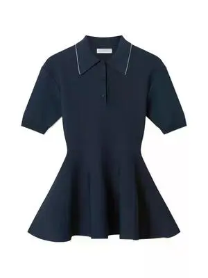 Stella McCartney Button-placket Polo Top - Blue