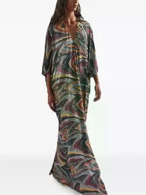 TALLER MARMO Gala Sequinned Maxi Dress
