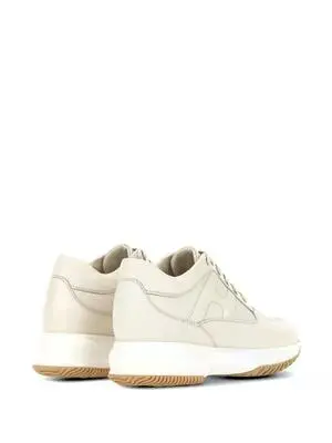 Hogan Interactive Logo-panel Sneakers - Neutrals