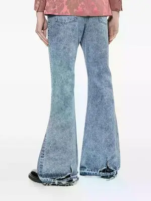 Junya Watanabe Frayed-hem Jeans